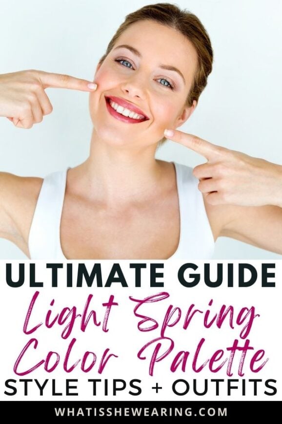 Light Spring Color Palette: A Complete Guide | What Is She Wearing