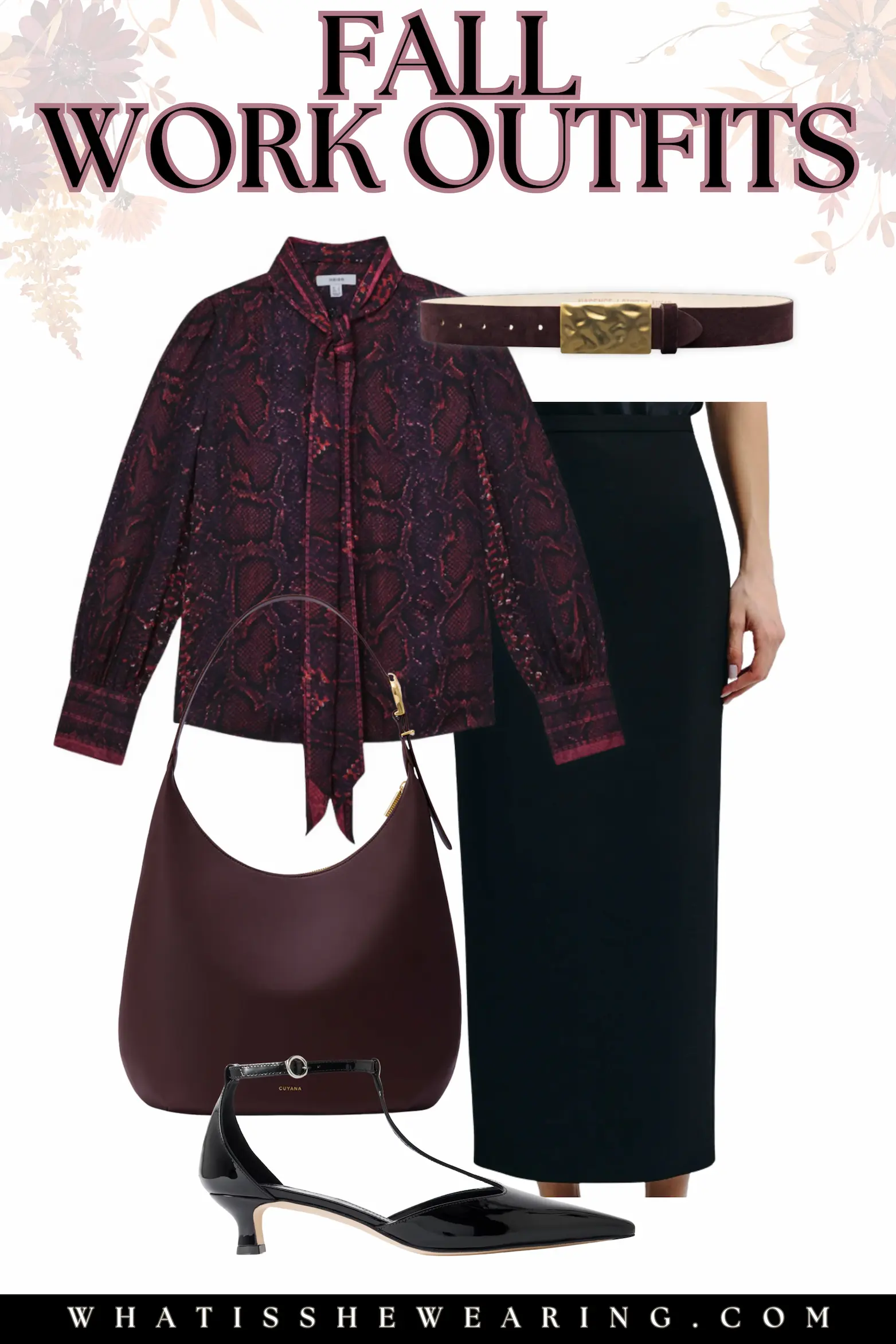 3 Fall Work Outfits for 2025 Office Chic | What Is She Wearing