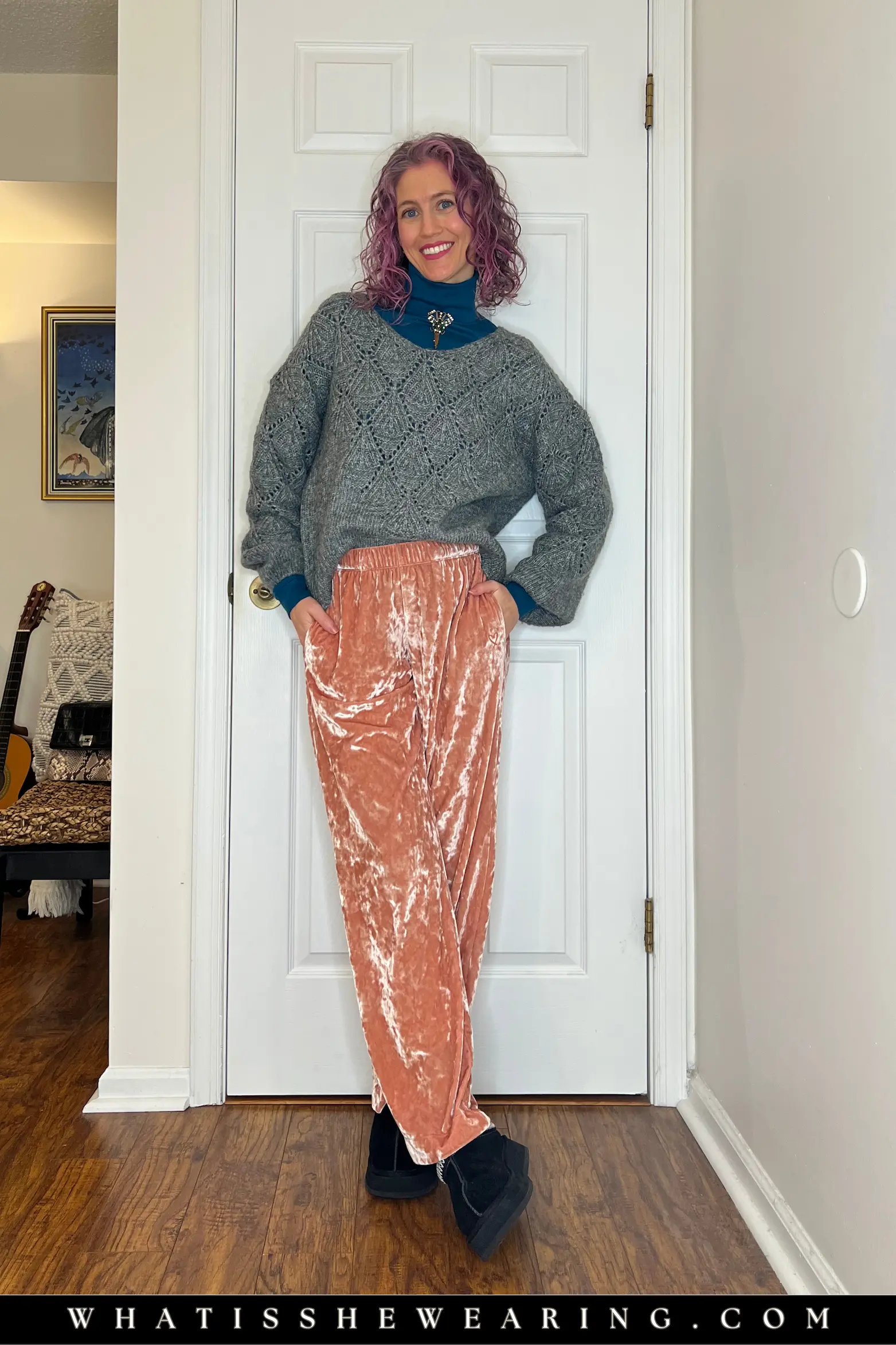 5 Cozy Winter Outfits to Wear at Home This Season | What Is She Wearing